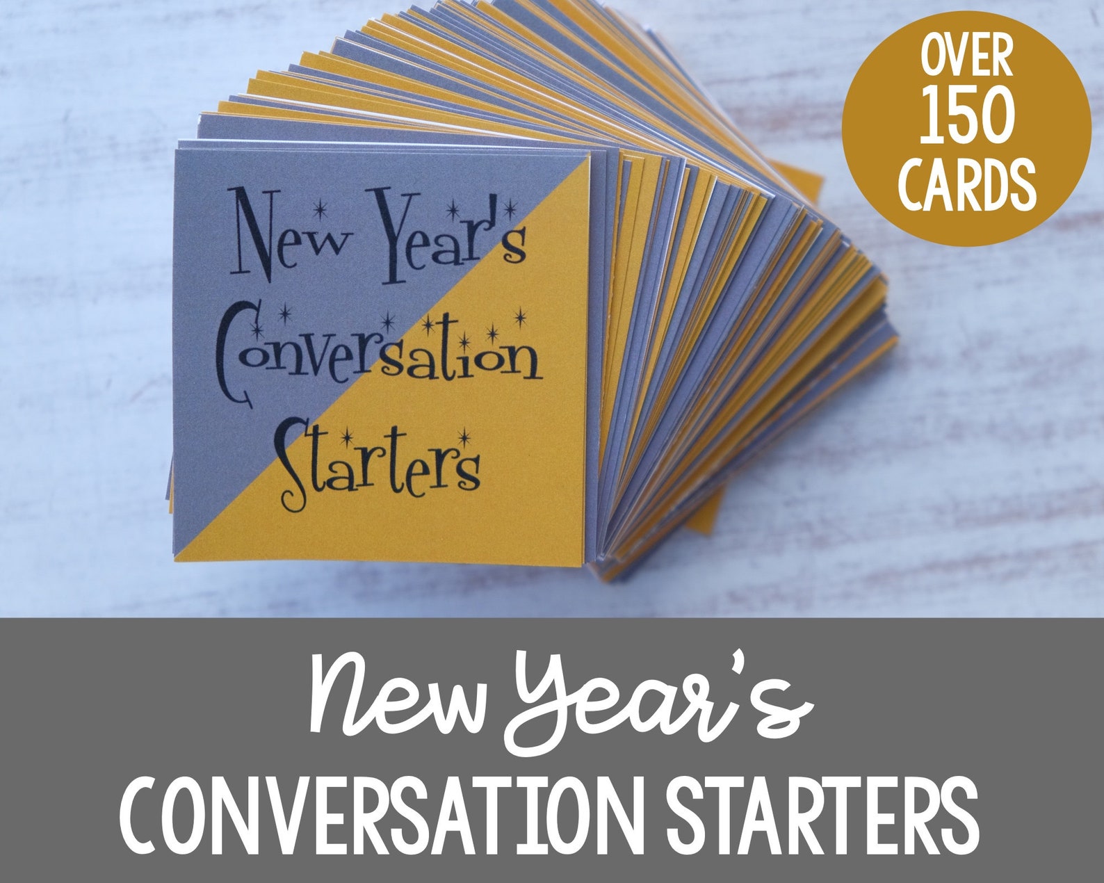 New Year's Conversation Starter Cards: Family Reflection (digital ...