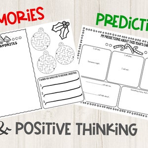 Christmas Journal for Kids Printable Activity Pages for Inspiring ...