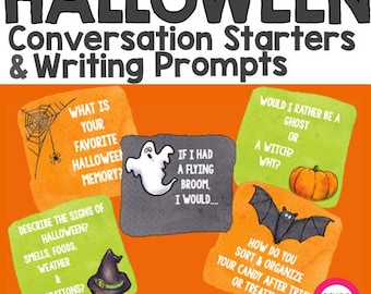 Halloween Icebreaker Questions, Halloween Conversation Starters ...