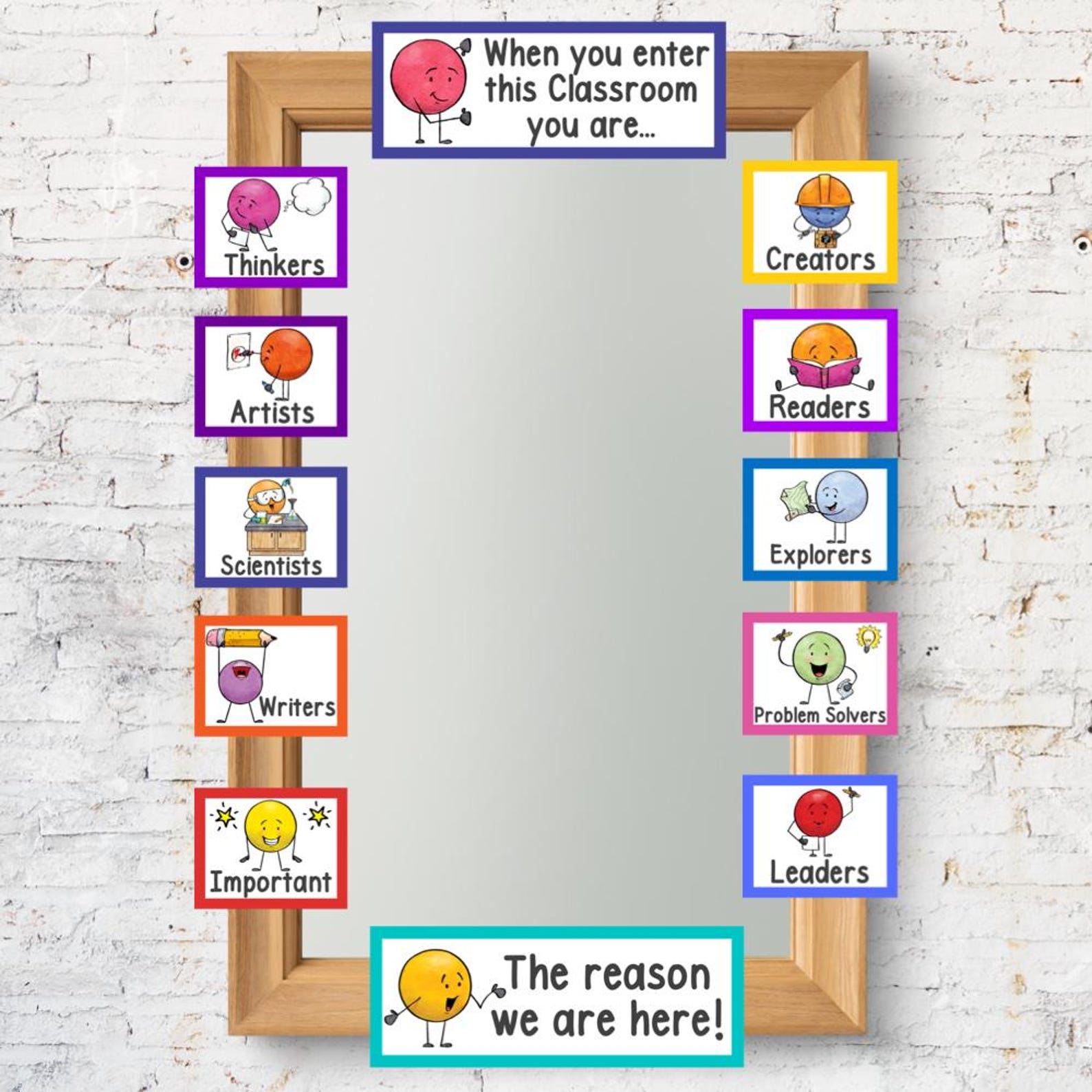In This Classroom - Classroom Decoration - Bulletin Board -student ...