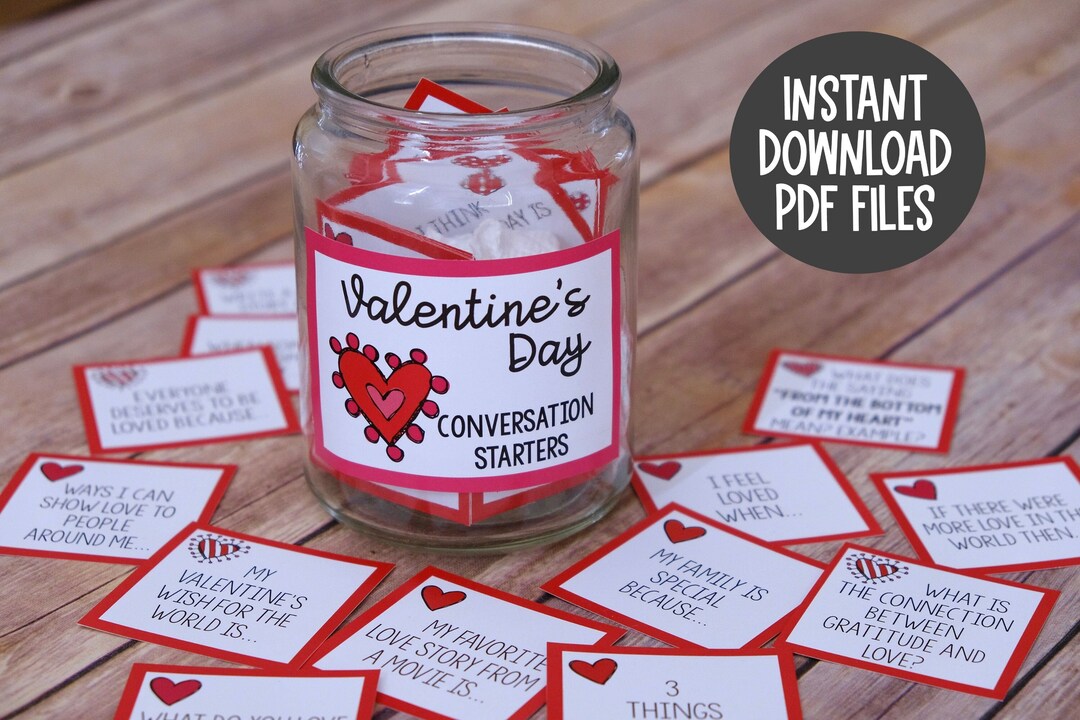 Valentine's Day Conversation Starters for Kids and Families - Family ...