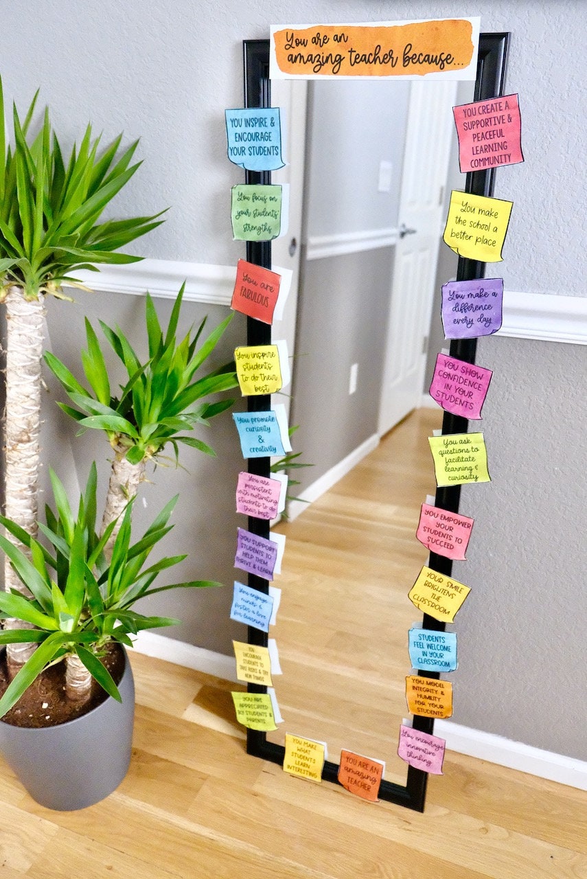 Teacher Appreciation Gift Printable-teacher Week Thank You Gift ...