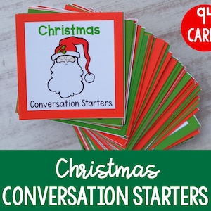 Christmas Conversation Starters for Families and Friends - Christmas ...