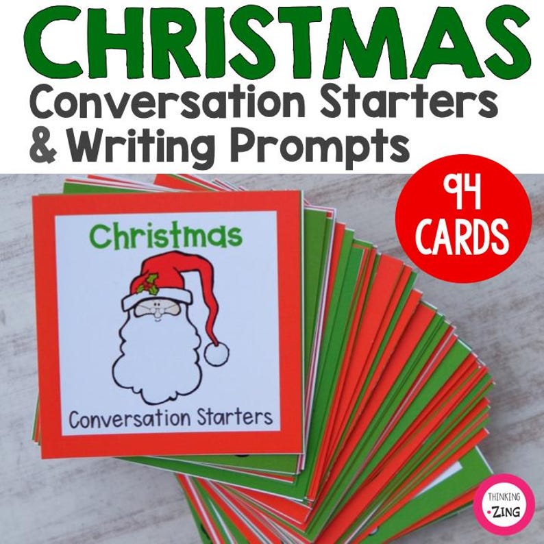Christmas Conversation Starters for Families and Friends - Christmas ...