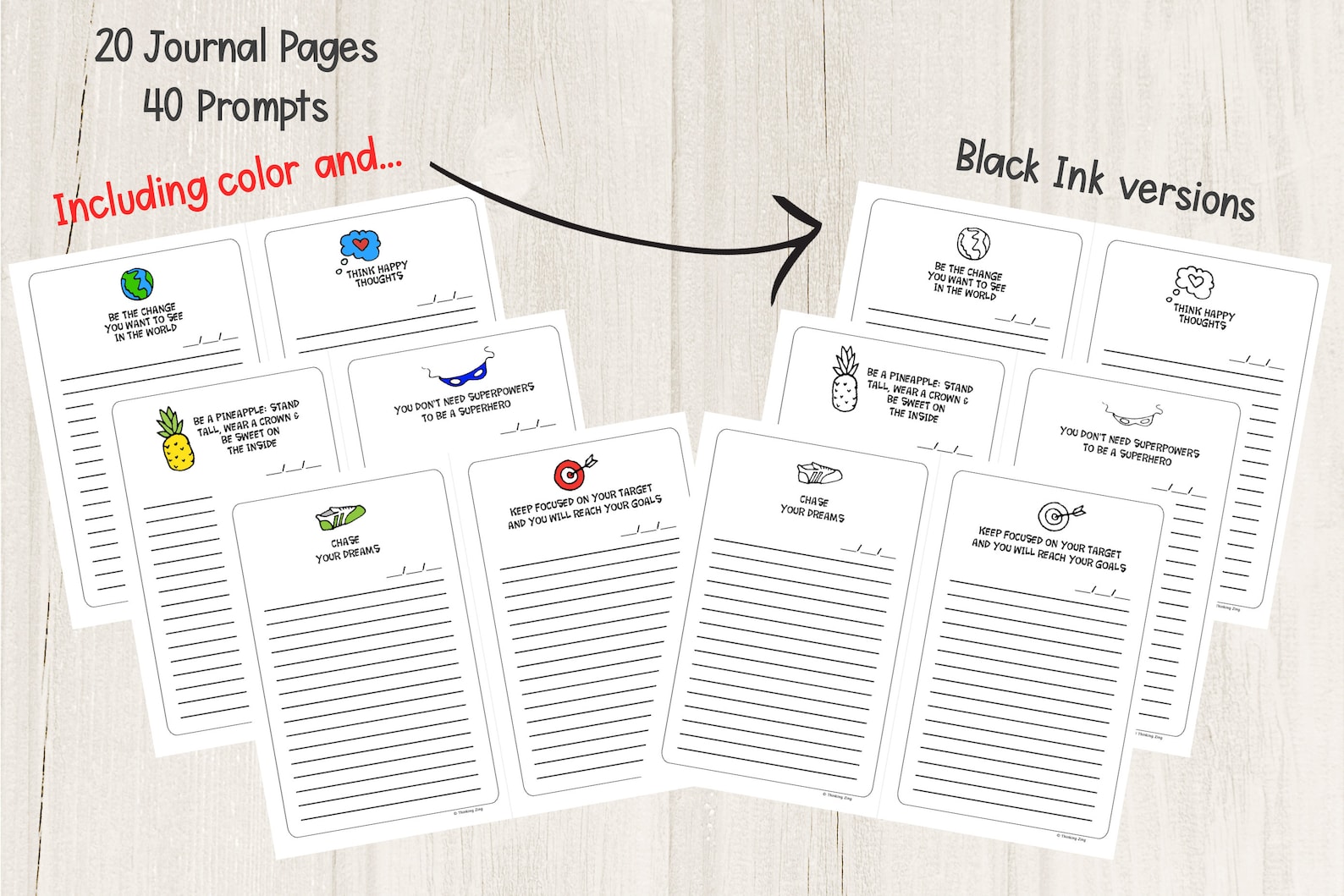 Positive Thinking Journal for Kids - Reflection and Mindfulness ...