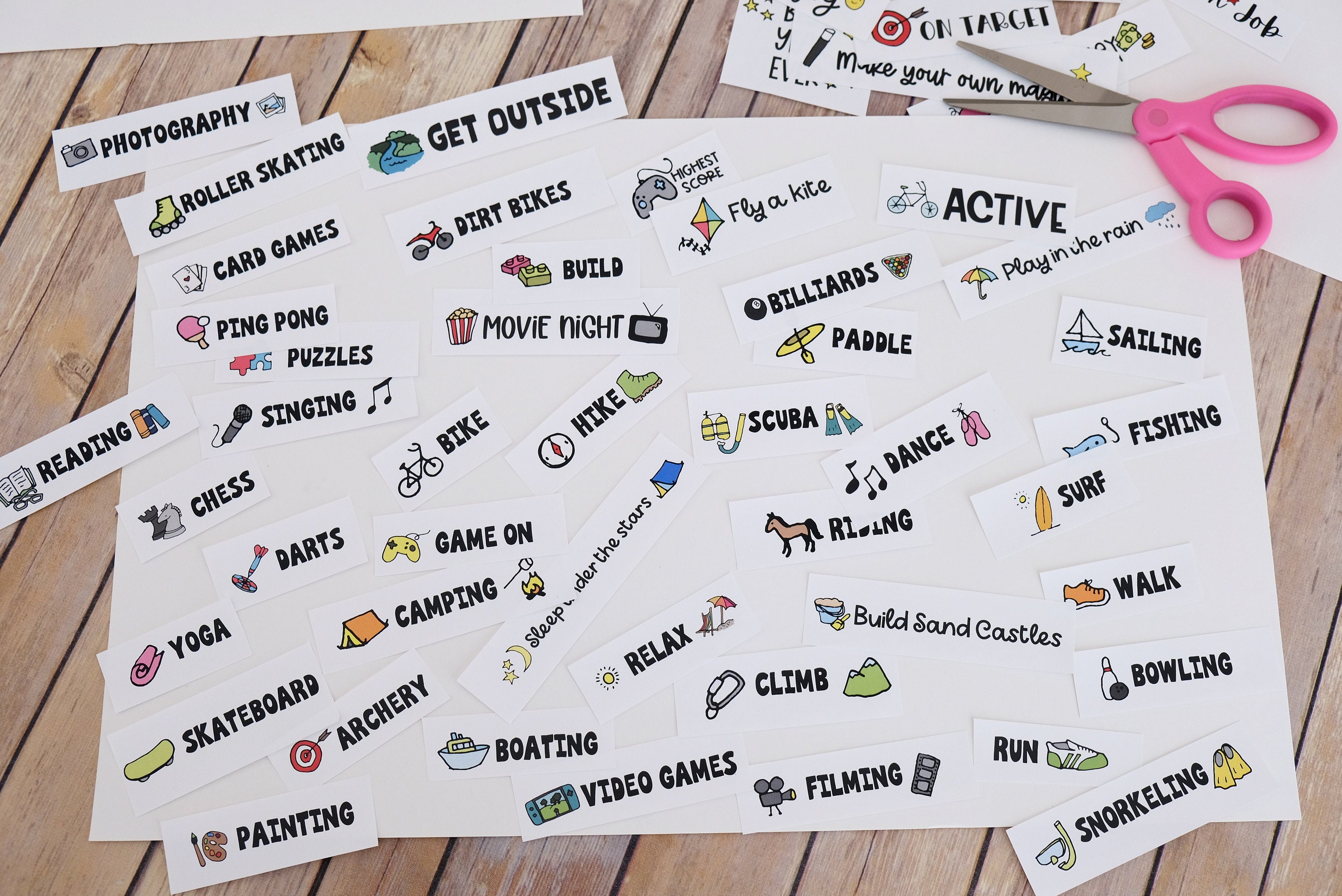 Family Vision Board Kit 2025: Printable Dream & Goal Board (PDF) - Etsy