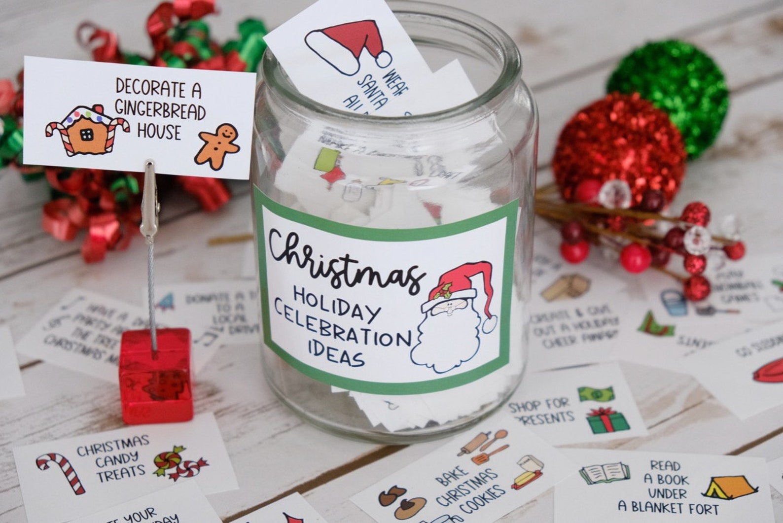 Family Christmas Holiday Activities - Printable Games, Charades ...