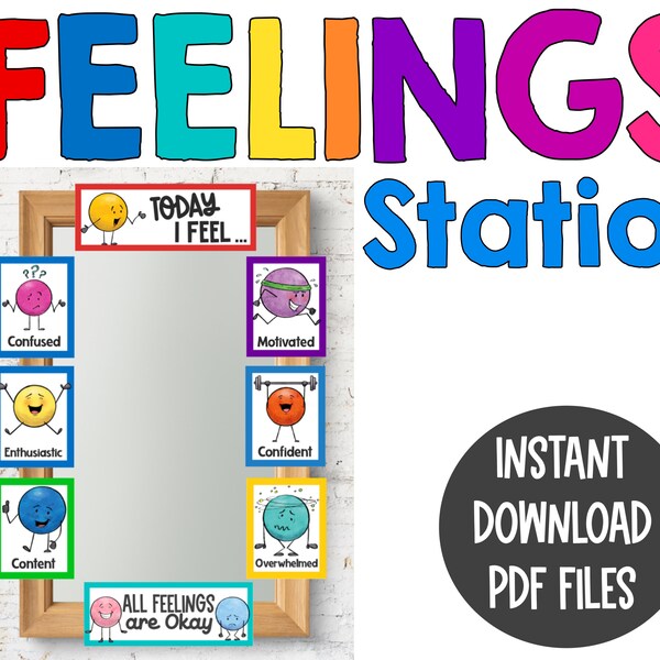 Emotions Bulletin Board - Etsy