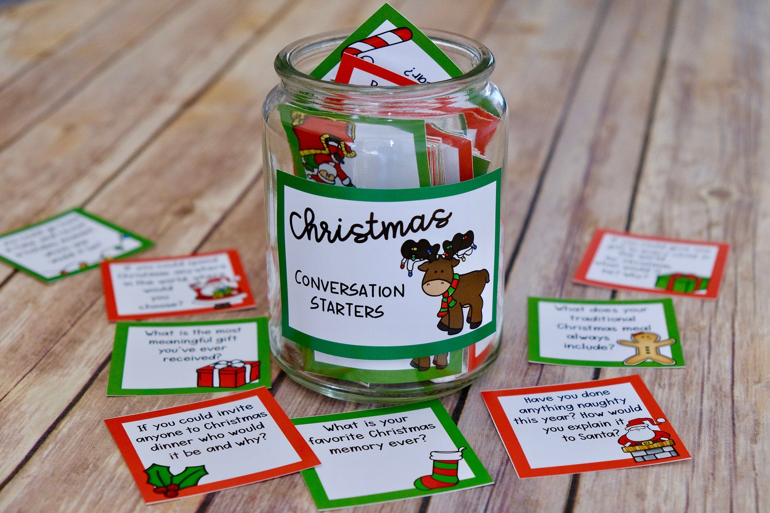 Christmas Conversation Starters for Families and Friends - Christmas ...