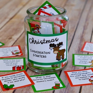 Christmas Conversation Starters for Families and Friends - Christmas ...