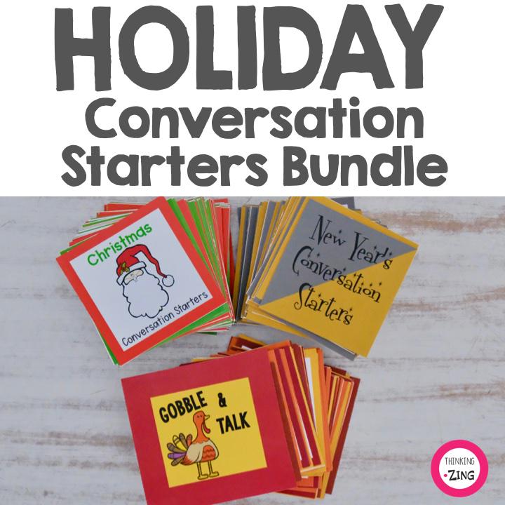 Holiday Bundle of Conversation Starters for Families - Printable ...