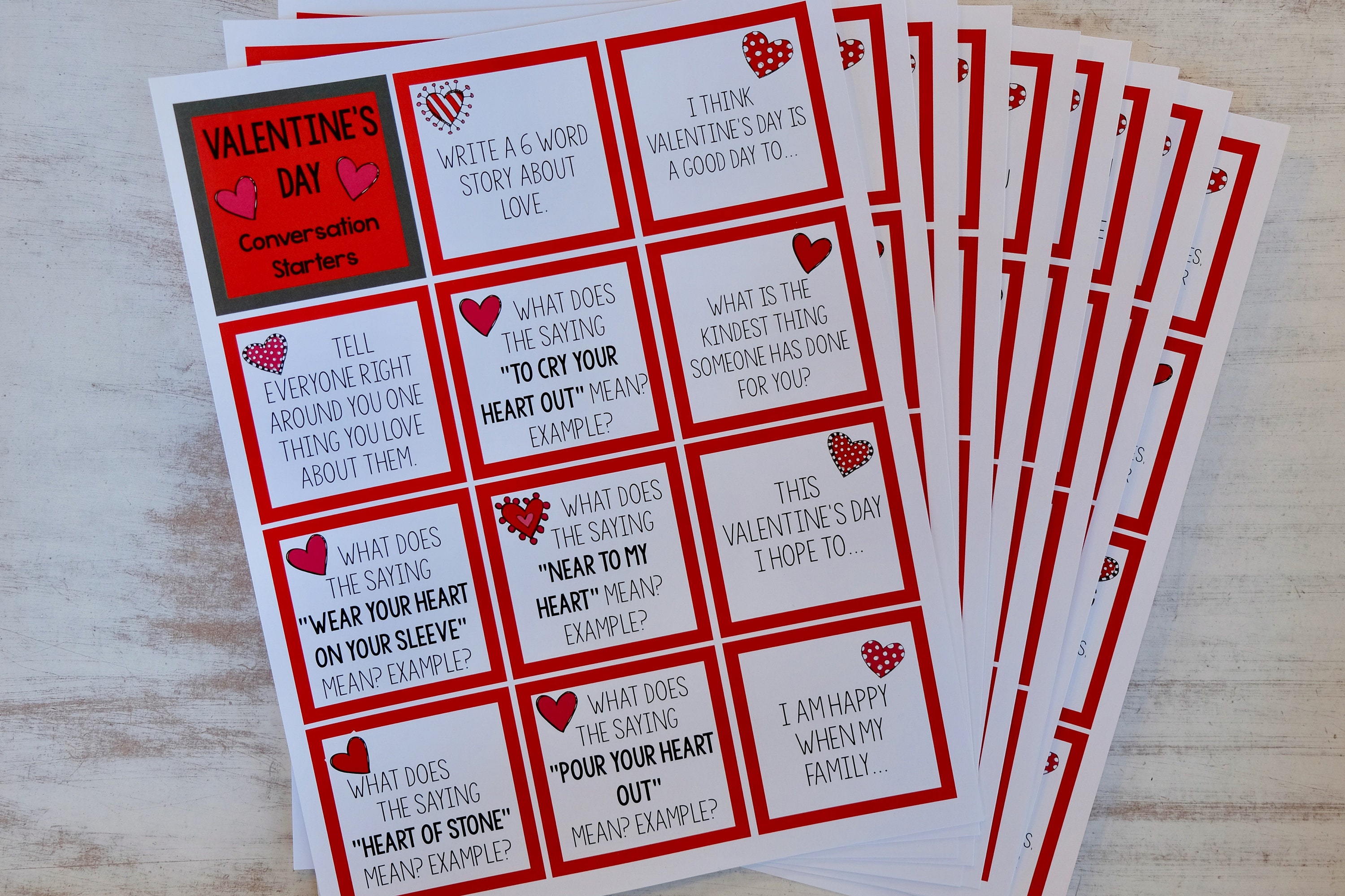 Valentine's Day Conversation Starters for Kids and Families - Family ...
