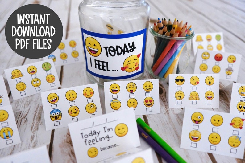 Feelings Jar, Kids Daily Reflection, Feelings Chart, Emotions Chart ...