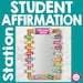 Student Affirmation Station Mirror - Classroom Decor - Student ...