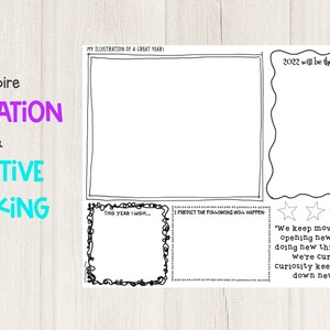 Printable New Year's Journal for Kids Guided Activity - Etsy