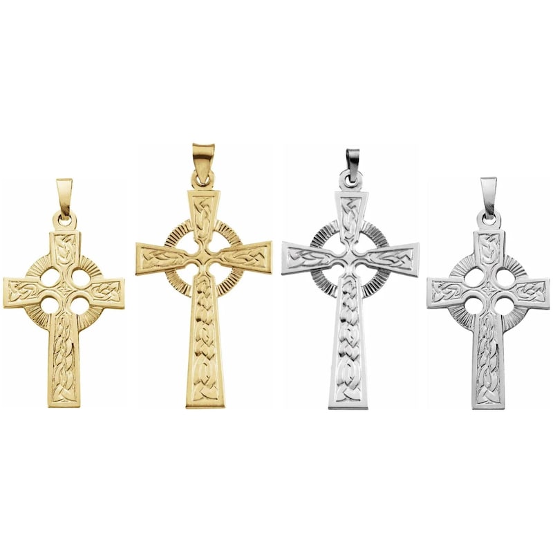 Celtic Cross Pendant - Etsy