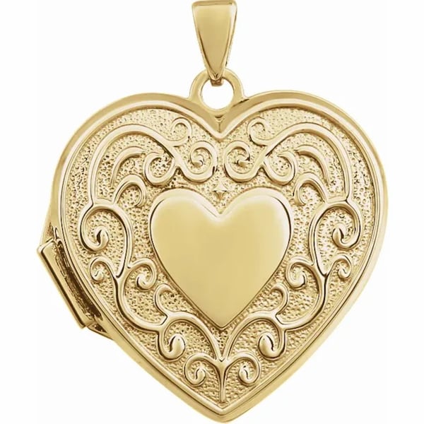 Heart Shaped Locket - Etsy