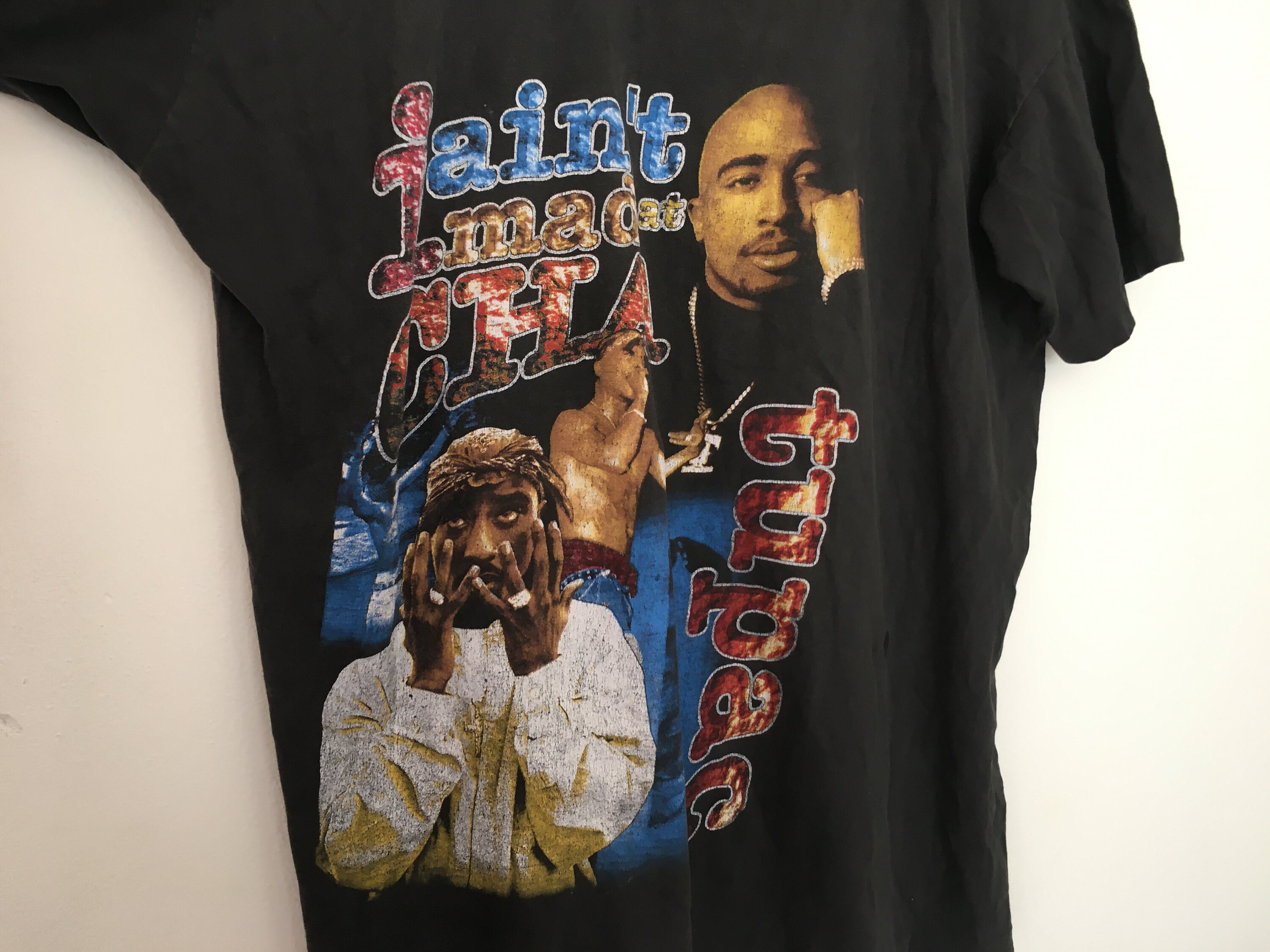 Vintage 2pac / Tupac Shakur Gridlock I Ain't Mad at Cha' Rap Tee 90's ...