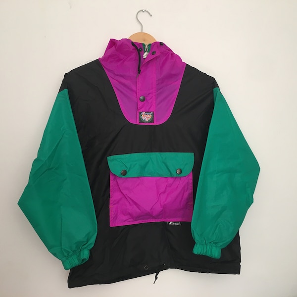 90s Rain Coat Anorak - Etsy