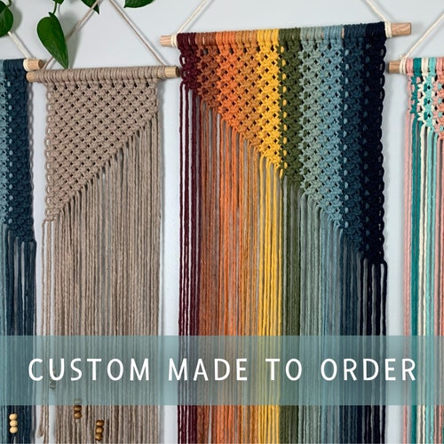 Macrame Wall Hanging Custom Macrame Boho Decor Macrame - Etsy