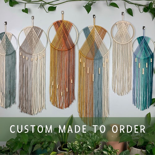 Macrame Wall Hanging Custom Macrame Boho Decor Macrame - Etsy