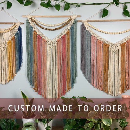 Macrame Wall Hanging Custom Macrame Boho Decor Macrame - Etsy
