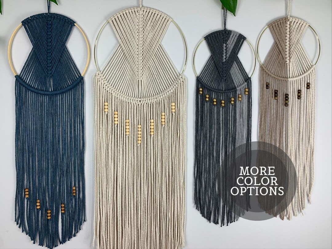 Macrame Hoop Wall Hanging - Custom Macrame - Boho Decor - Macrame Decor ...