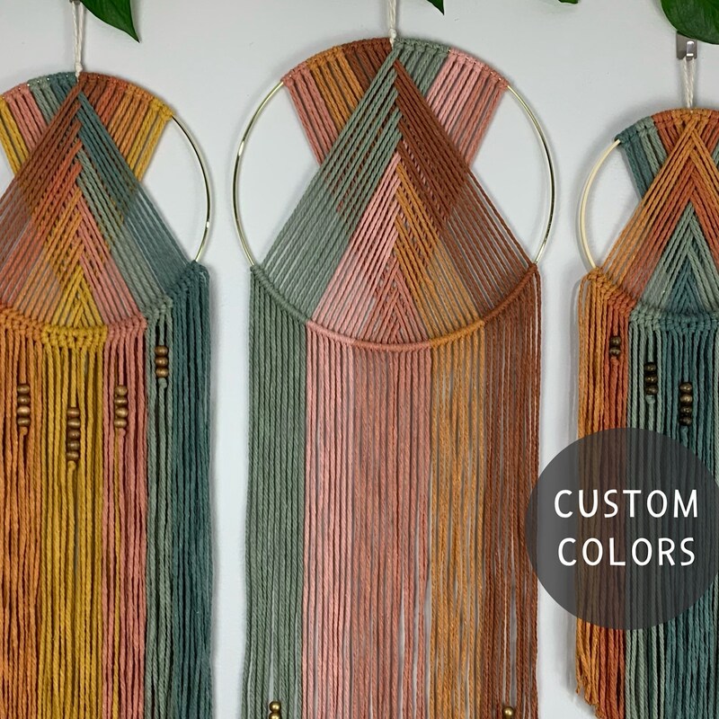 Macrame Wall Hanging Kit - Etsy