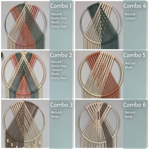 Macrame Hoop Wall Hanging Custom Macrame Boho Decor - Etsy