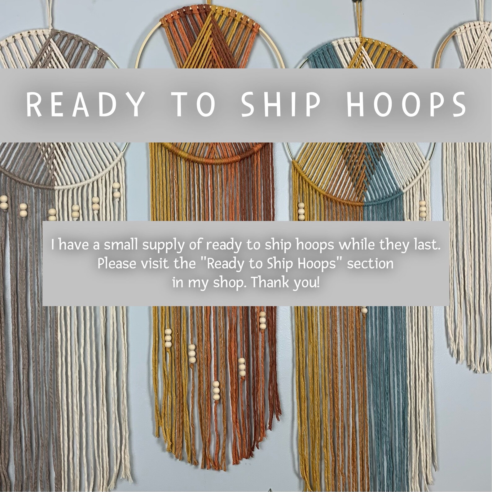 Macrame Hoop Wall Hanging Custom Macrame Boho Decor - Etsy