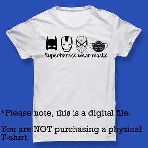 Superheroes Wear Masks - Etsy