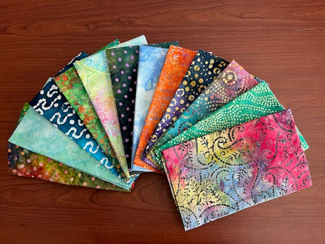 Batik Colorful Cloth Napkins - Etsy