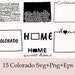 Colorado State SVG, Colorado Outline, Colorado Svg, Cut Files for ...