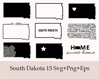 United States Map Svg All 50 States Outline USA Map Png USA - Etsy