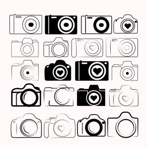 Camera Svg,camera Bundle Svg,photography Svg,camera Cut File,easy Cut ...