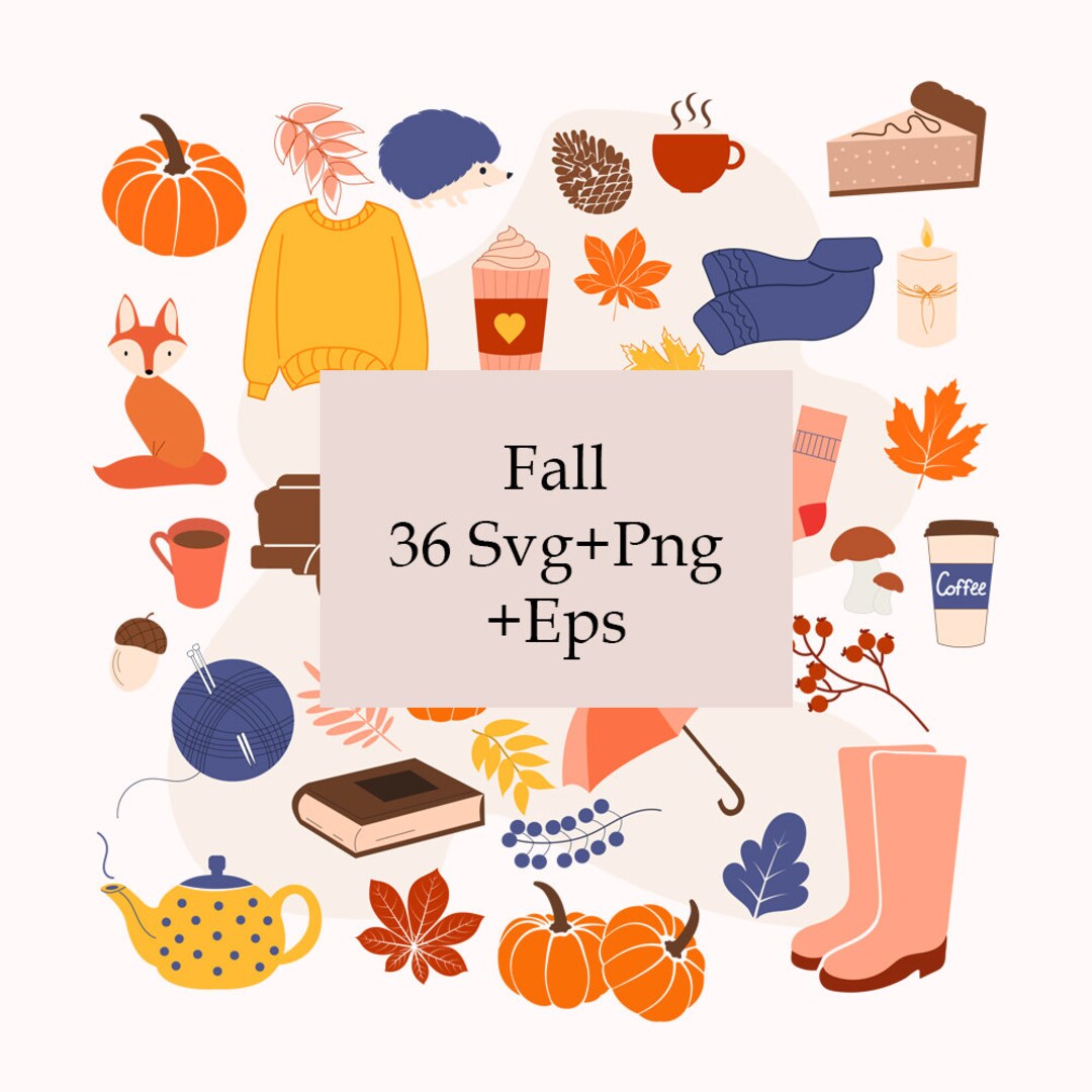 Fall Svg Bundle, Fall Tshirt Design, Autumn Png Sublimation, Cricut Cut ...