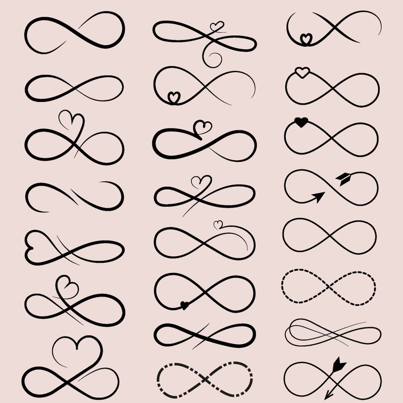 Infinity Svg Infinity Love Svg Bundle Forever Infinity Svg - Etsy