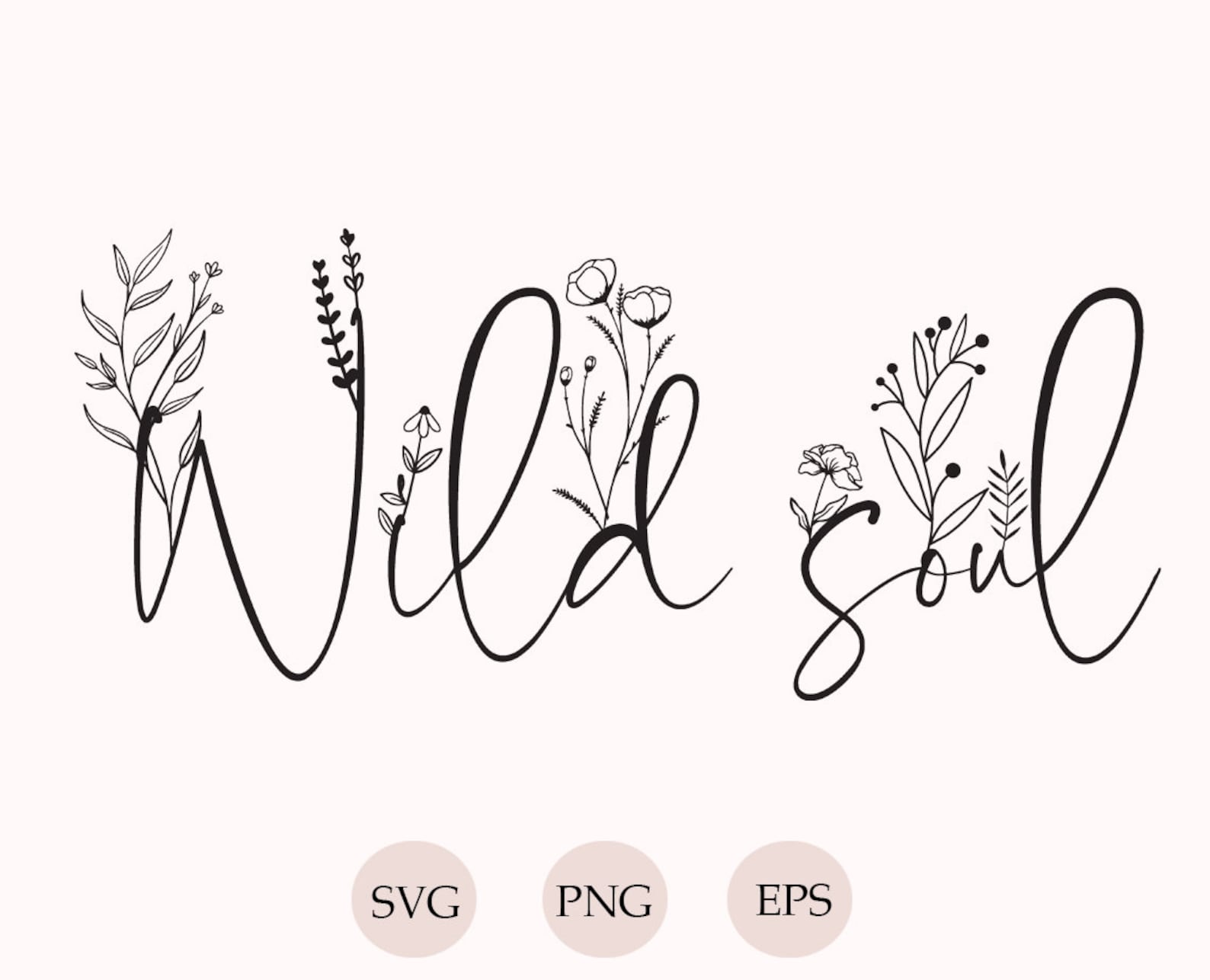 Wild Soul Svg, Silhouette, Svg for Cricut, Wild Soul Png, Svg Cut Files ...
