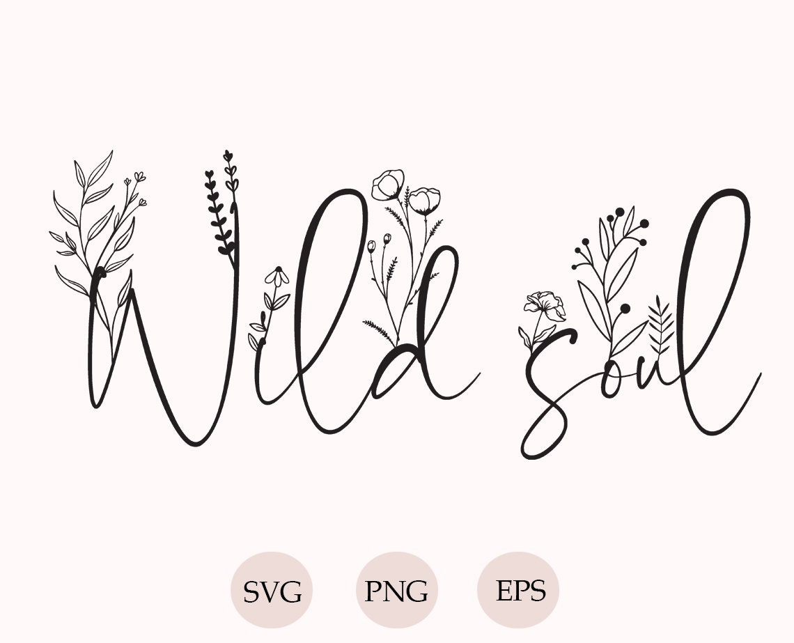 Wild Soul Svg Silhouette Svg for Cricut Wild Soul Png Svg - Etsy Canada