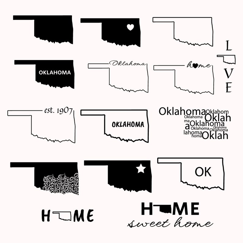 USA States SVG Bundle 50 States SVG Bundle 750 Files Outline - Etsy