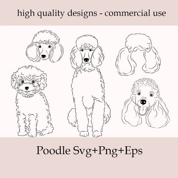 Poodle Svgpoodler Puppy Svgcut File for Cricutpoodle - Etsy UK