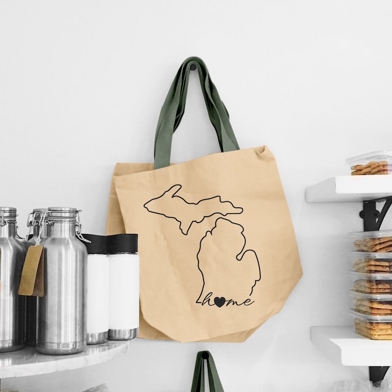 Michigan SVG Bundle Silhouette Michigan State Clipart - Etsy
