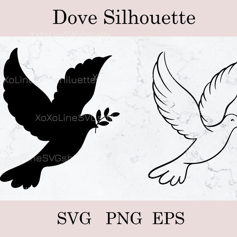 Dove Svg - Etsy