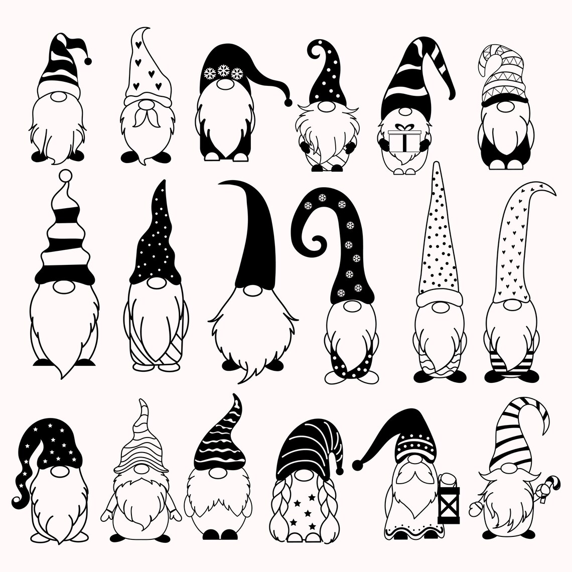 Gnome SVG Bundle Gnomes Svg Christmas Gnome Bundle Gnomies - Etsy