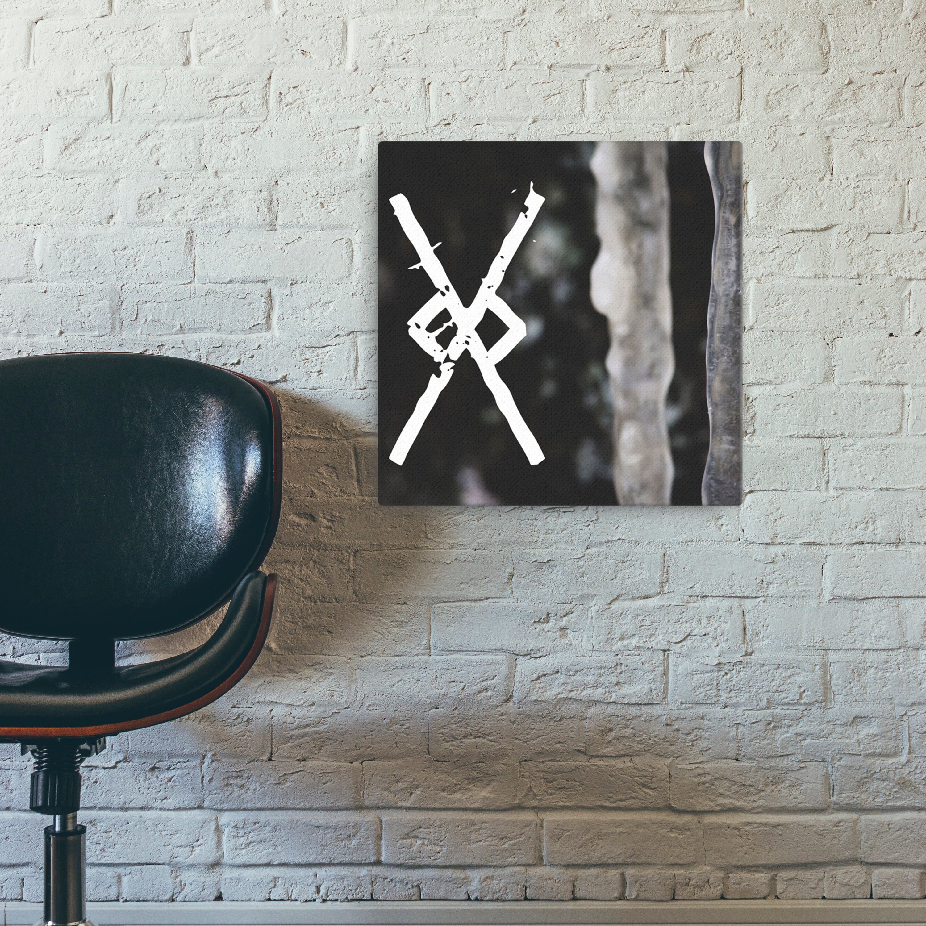 Gebo Viking Canvas Norse Runes Elder Futhark Canvas Print - Etsy