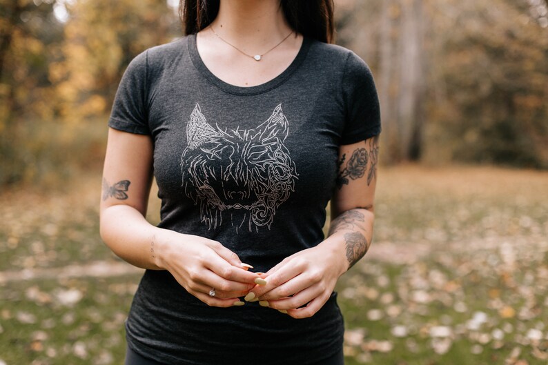 Pagan Shirt, Pagan T Shirt, Norse Mythology Viking Wolf Tshirt ...