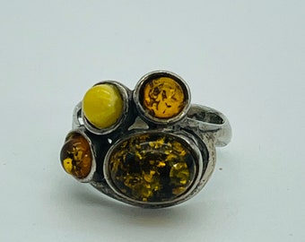 Multi Stone Ring - Etsy