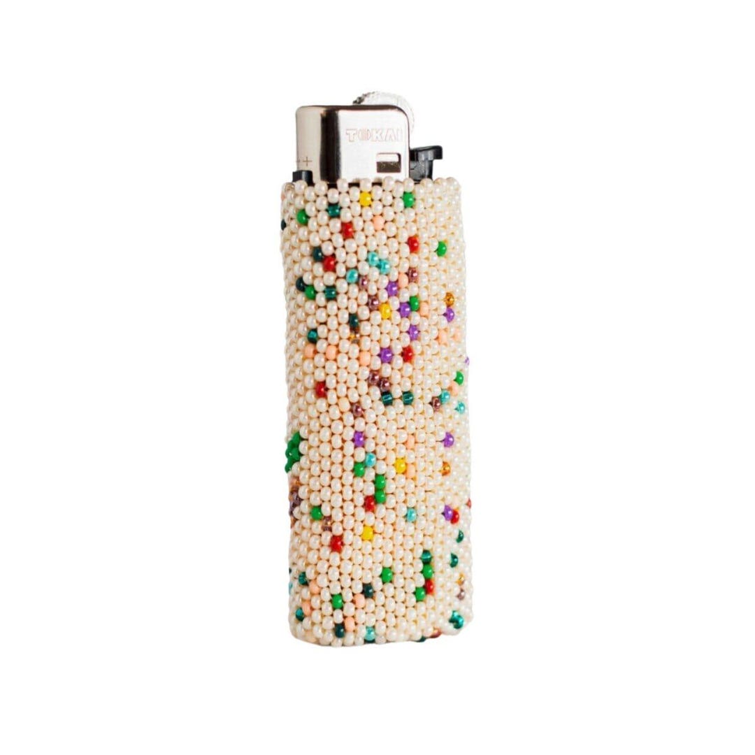 Poppers - Native Beaded Artisan Lighter With Vibrant Colors - Handmade ...