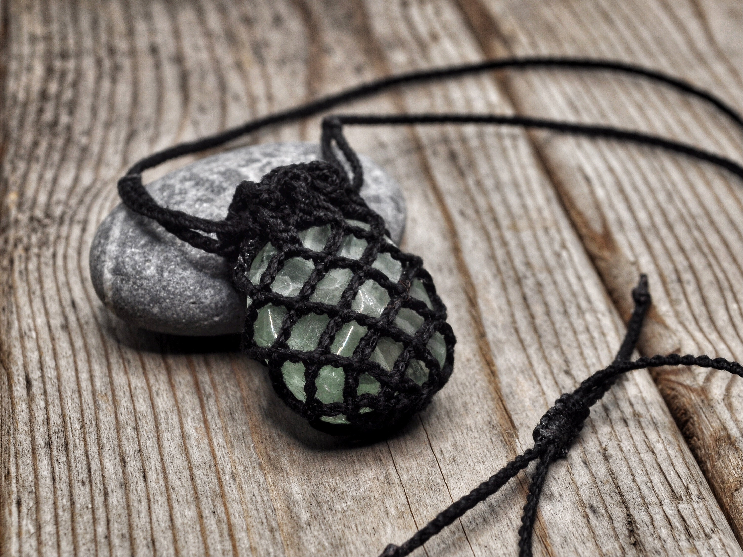 Crystal Pouch Necklace Crystal Holder Necklace Medicine Bag | Etsy