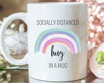 Hug in A Mug, Sending A Hug in A Mug, Get Well Friend Gift, Thinking of ...